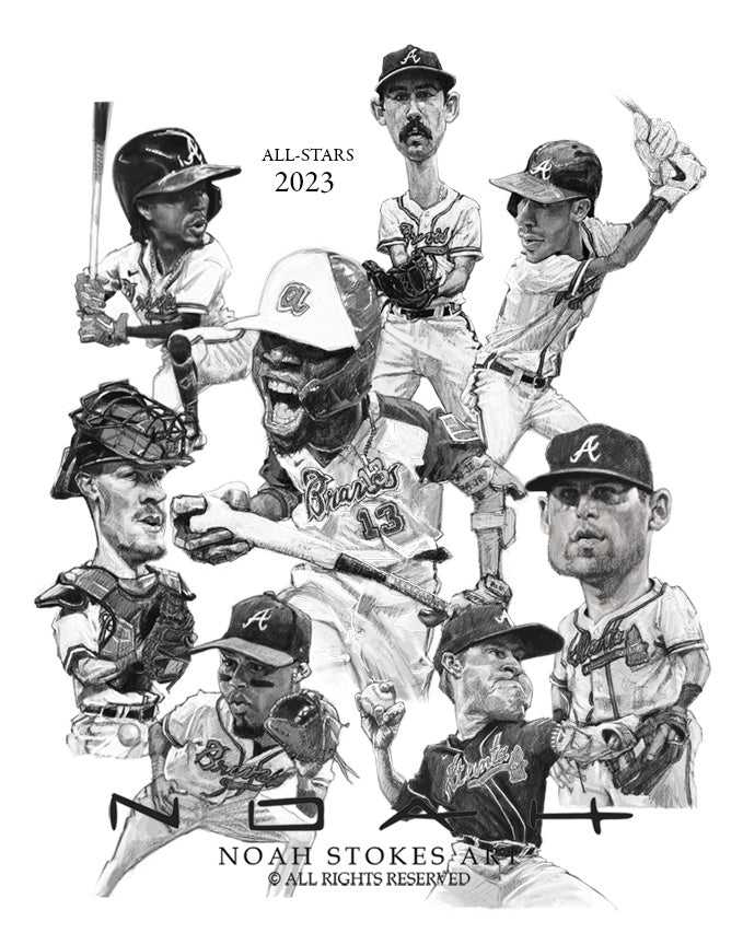 Braves All-Stars 2023 – NOAH STOKES ART