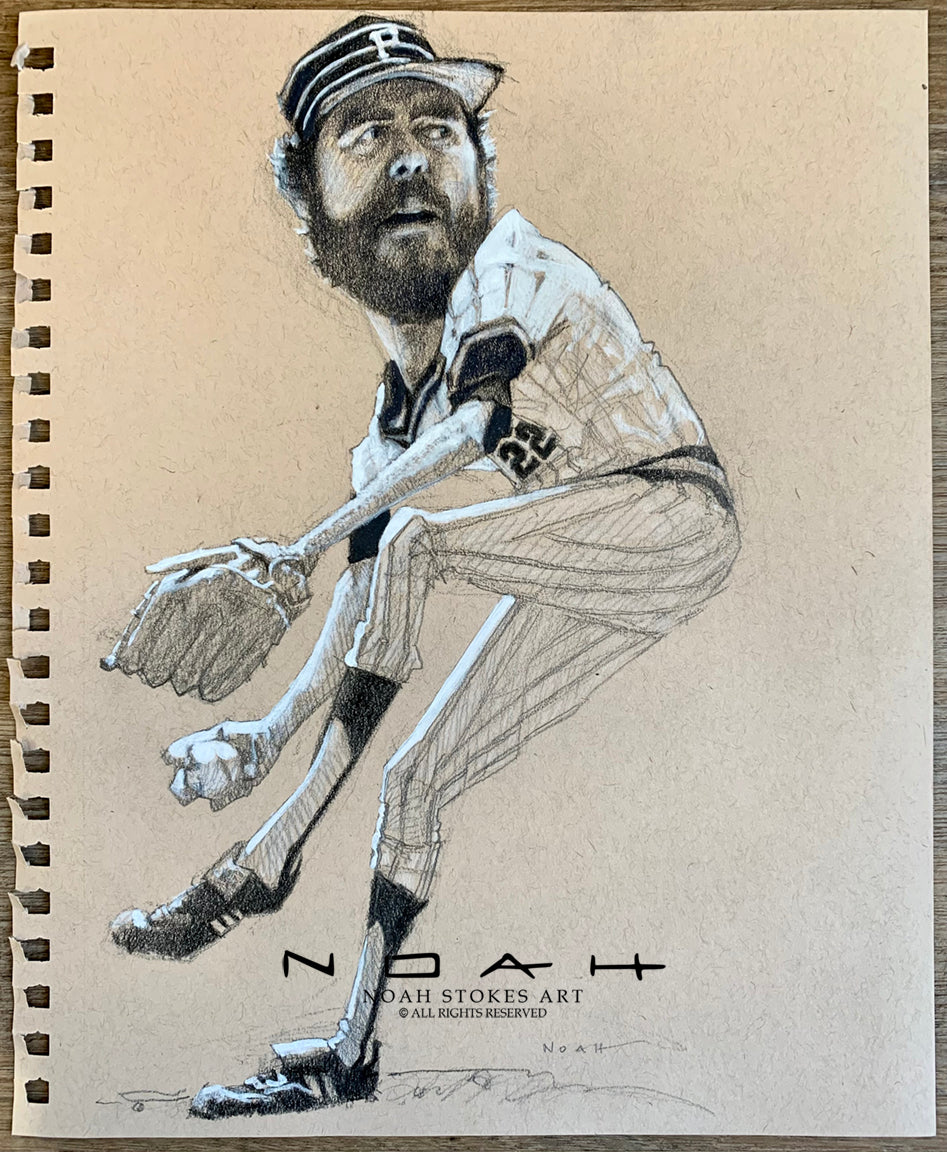 Bert Blyleven Original – NOAH STOKES ART