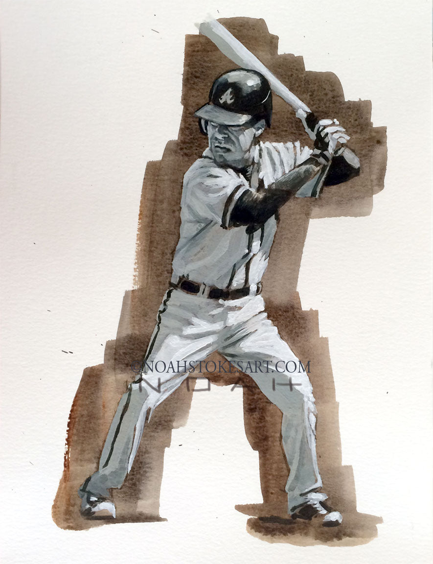Chipper Jones – NOAH STOKES ART