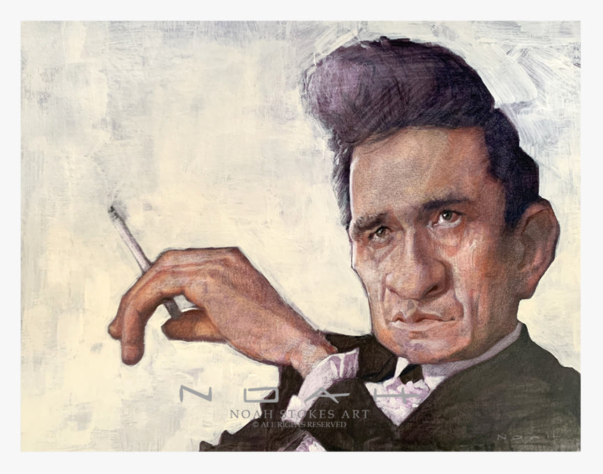 Johnny Cash – NOAH STOKES ART