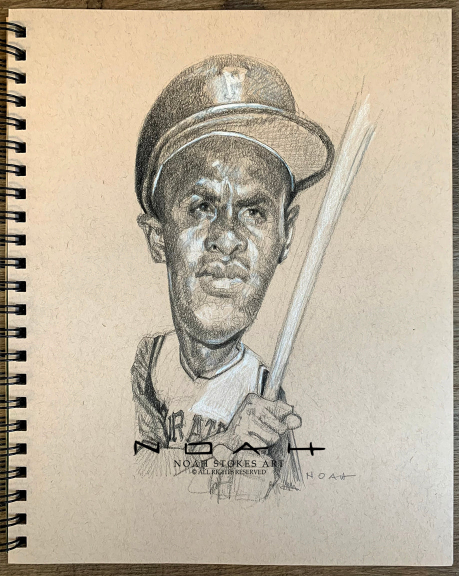 Roberto Clemente Original – NOAH STOKES ART