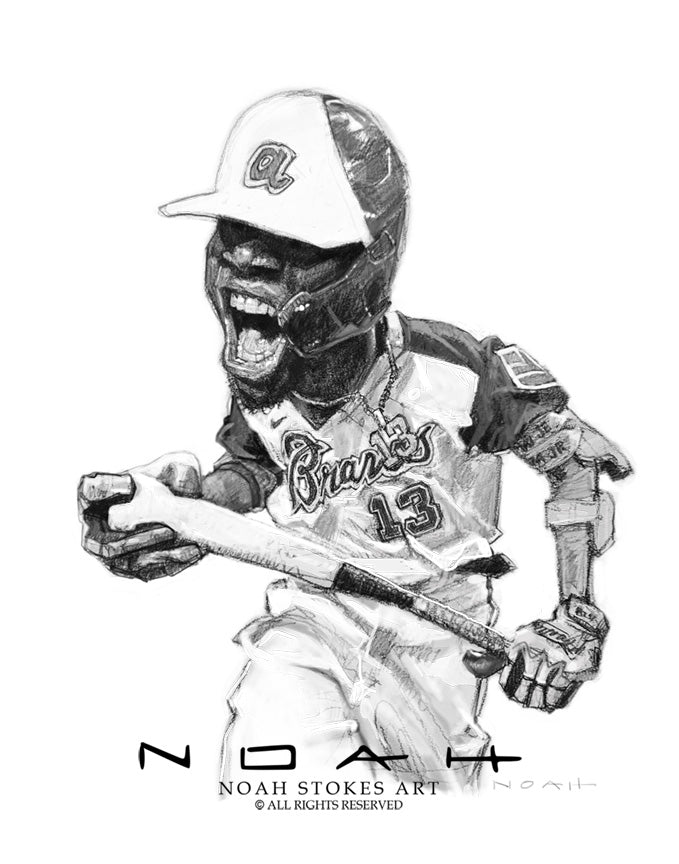 Ronald Acuna Jr – NOAH STOKES ART